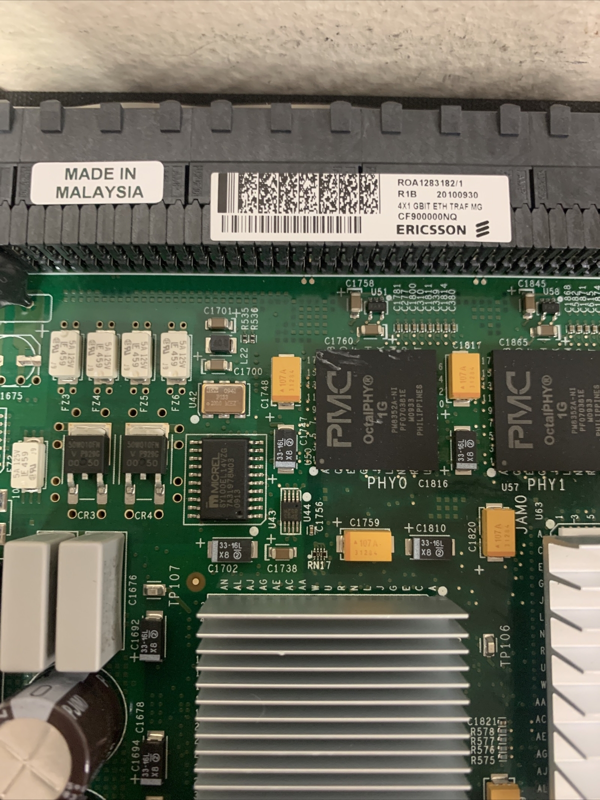 ERICSSON 908-0413 GE3-ENET-1GB GE3-4-PORT SN5PEV0EAA SN5PEV0 for sale ...