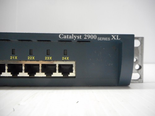 CISCO Systems Catalyst 24 Port Network Switch Series 2900 Model WS ...
