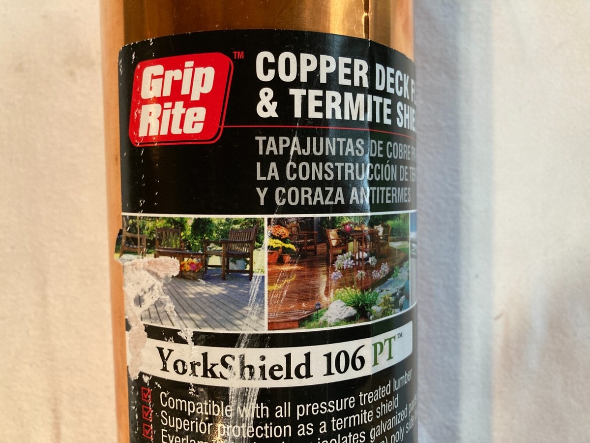 Copper Termite Shield Flashing