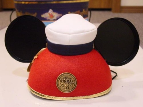Disney Dream Inaugural Voyages 2011 - Mickey Captain Ear Hat 465/1250 ...