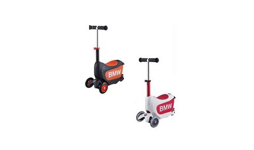 Genuine BMW Kids Scooter Black/Orange 80935A51989 | eBay UK