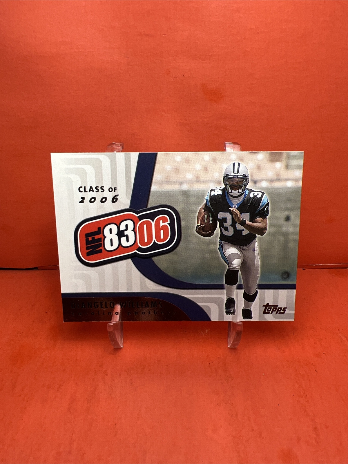 2006 Topps NFL 8306 DeAngelo Williams #NFL9 Rookie RC Mint Card🦄 | eBay