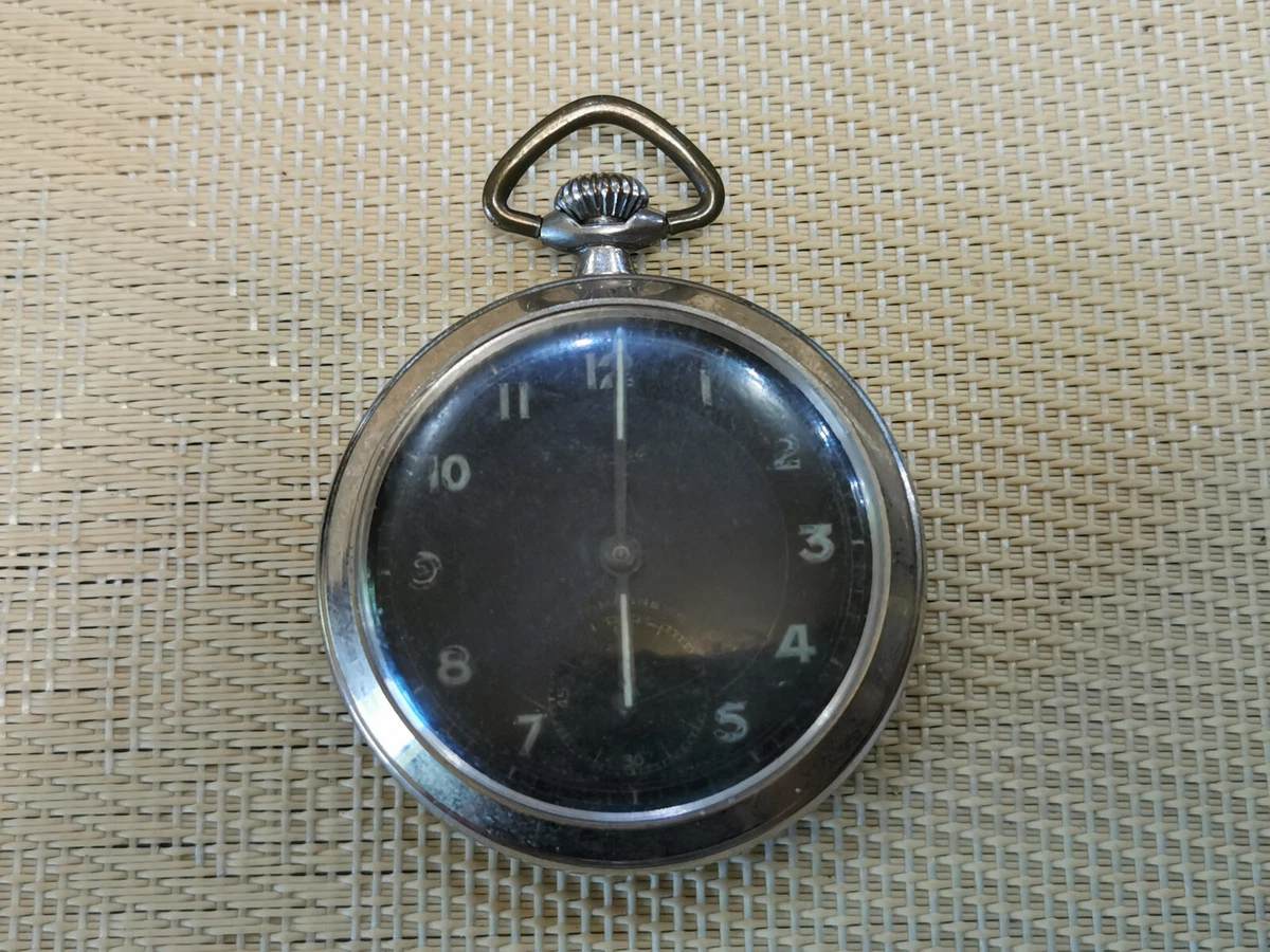 Sold At Auction: German WWII Pocket Watch THIEL 1940's