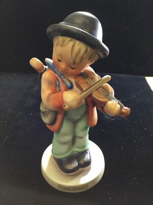 Vintage Goebel Hummel "Little Fiddler" (Boy playing Fiddle) Figurine | eBay