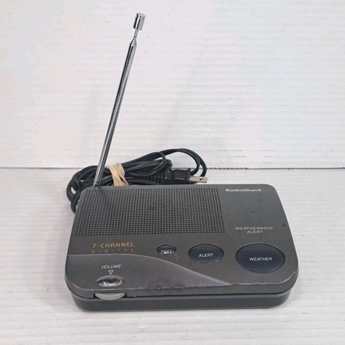 Radio Shack 12-247A Weather Radio Alert 7 Channel NOAA Digital - Tested ...