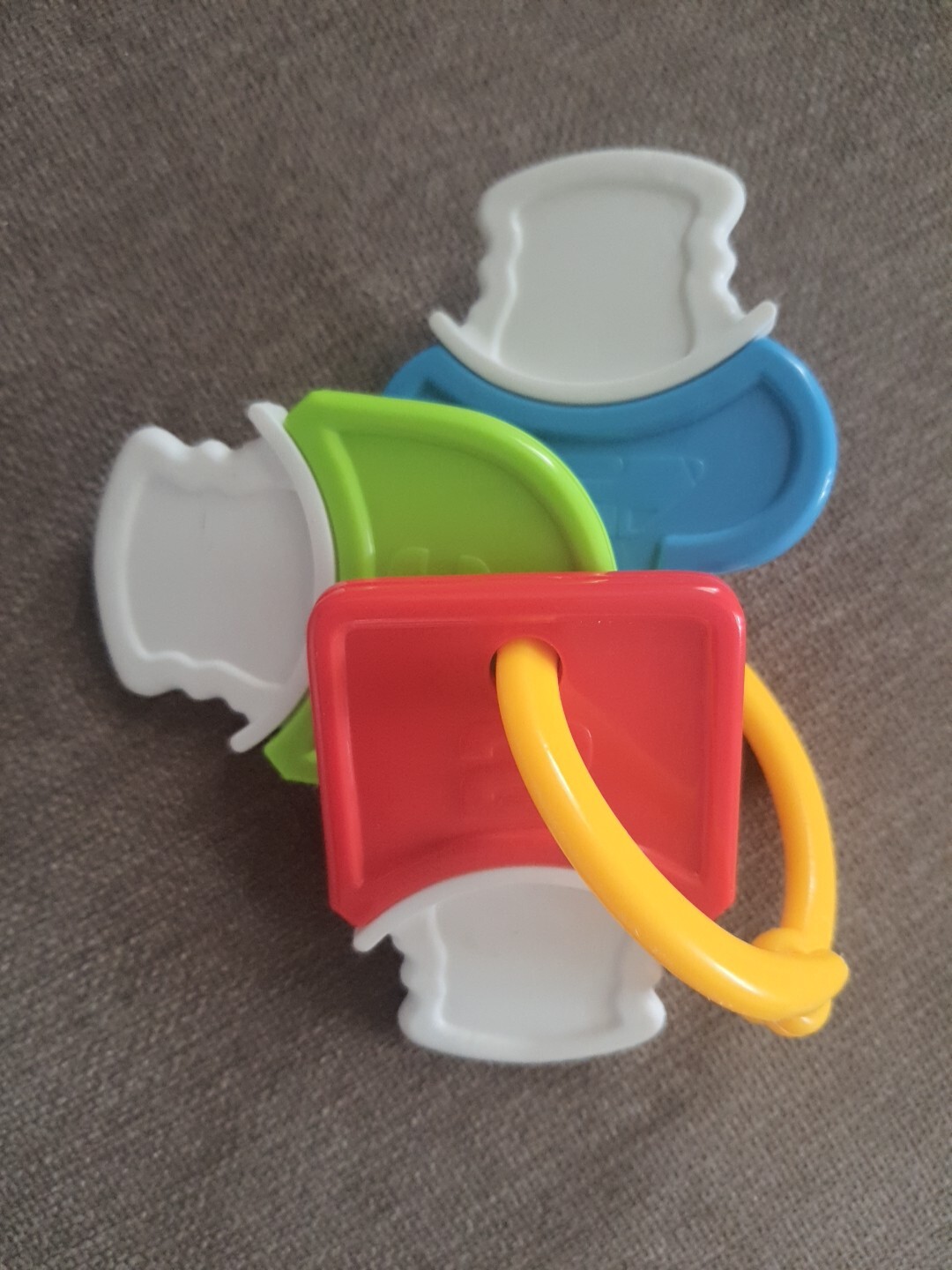 Easy Grasp Keys SET Rattle 3 Months and + learning colors & shapes | eBay