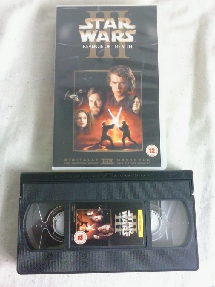 Revenge Of The Sith Vhs