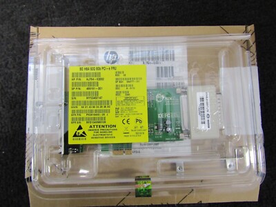 NEW HP 489191-001 8Gb SFP 2-Port PCI-e Card QLE2562-HP AJ764-63002 ...