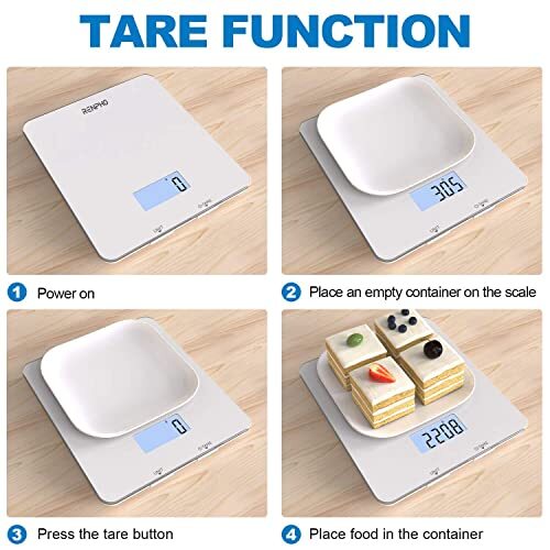 Food Scale Kitchen Scale For Food Ounces And Grams Cooking And Coffee ...