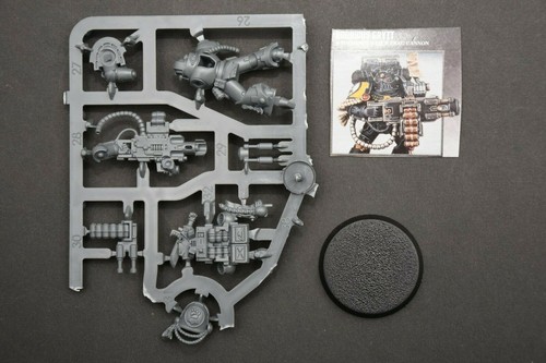 Warhammer 40k Rodricus Grytt - Deathwatch Imperial Fists w/ Frag Cannon ...