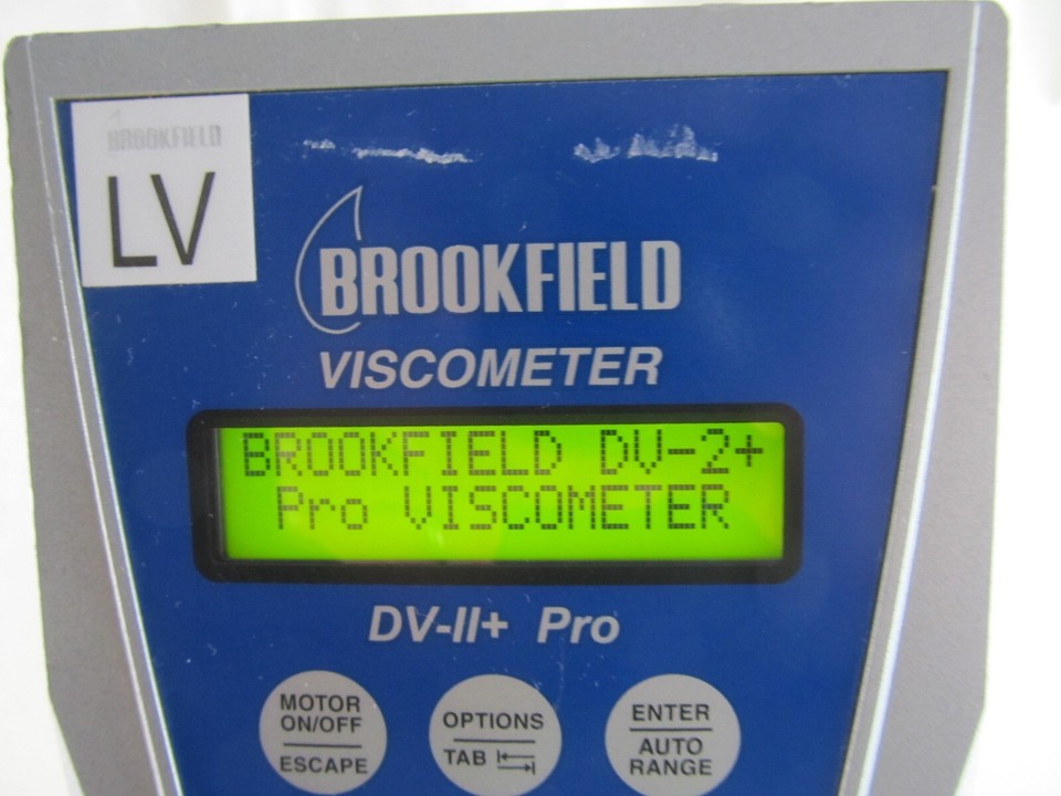 Brookfield DV-II+Pro LVDV-II+P EZ Digital Viscometer | eBay
