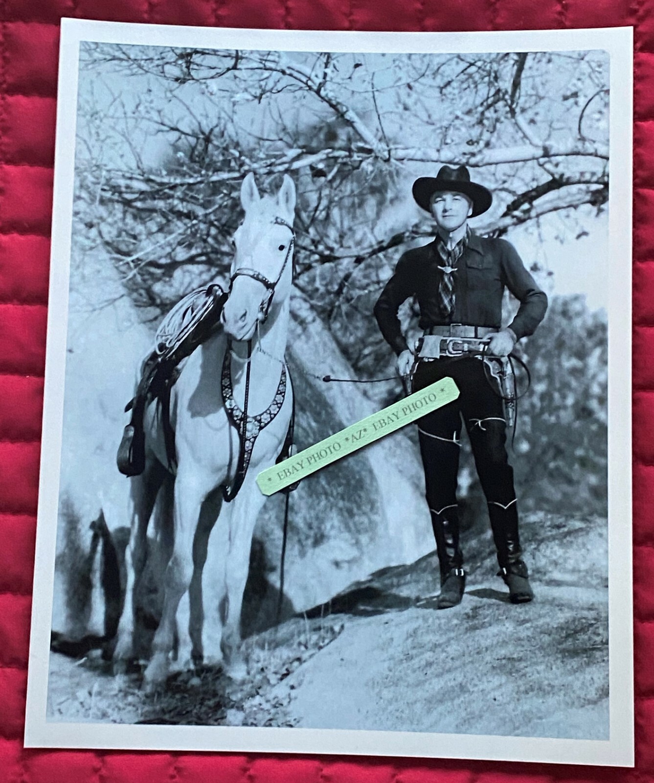 Found 8X10 PHOTO of Hollywood Movie TV Actor William Boyd Hopalong ...