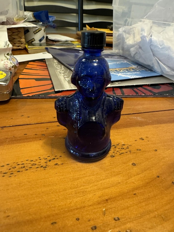 Vintage Charles Jacquin Inc. Phila Pa 1884 Cobalt Blue George ...