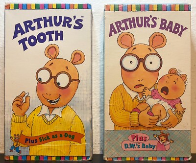 2x Arthur VHS Tape Lot (Arthur’s Tooth & Arthur’s Baby) 74644943030| eBay