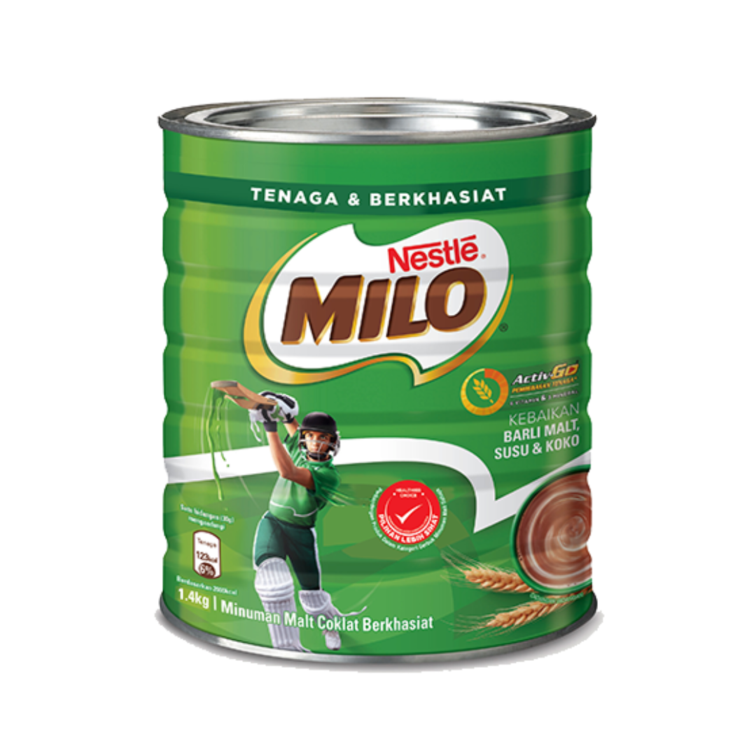 Nestle Milo Chocolate Malt Beverage Mix Jumbo Can 1.4kg | eBay