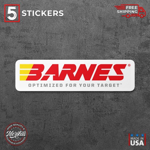 Barnes Bullets, Hunting Ammo, US Made Vinyl Decal Stickers | eBay