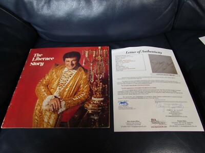 Liberace Autographed Program JSA Certified | eBay