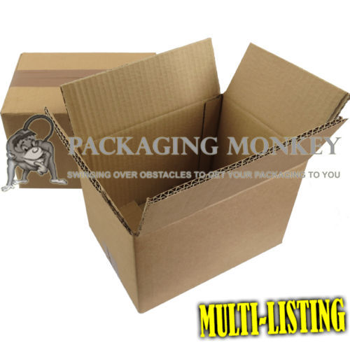 SMALL STRONG 9x6x6" DOUBLE WALL POSTAL GIFT MAILING CARDBOARD BOXES ...