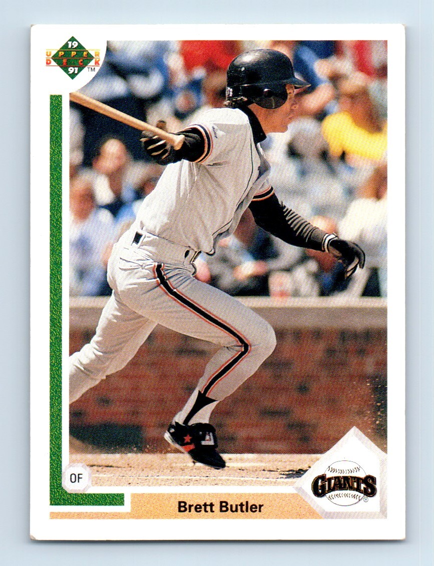 1991 Upper Deck Brett Butler San Francisco Giants #270 | eBay