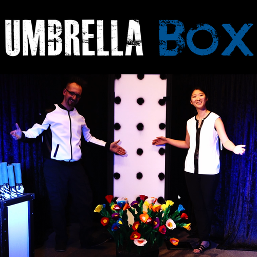 Umbrella Box Black and White Sword Cabinet Magic Stage Illusion | eBay