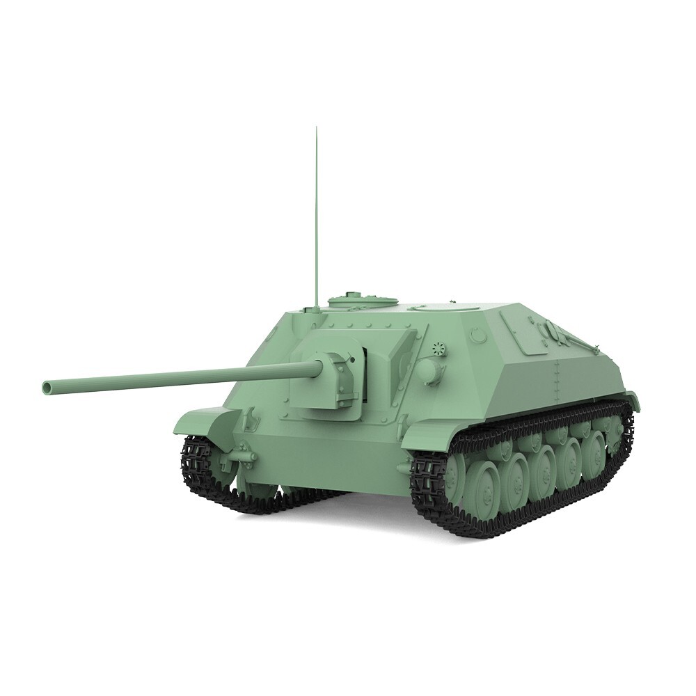 SSMODEL 607 V2.0 1/87 25mm Military Model Kit Soviet SU-57B Tank ...