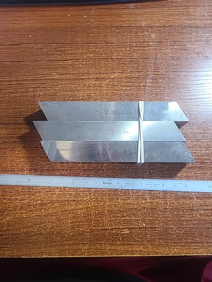 Bethlehem 7/8" Square HSS Blanks | eBay