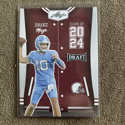 2023 LEAF DRAFT DRAKE MAYE CLASS OF 2024 | eBay