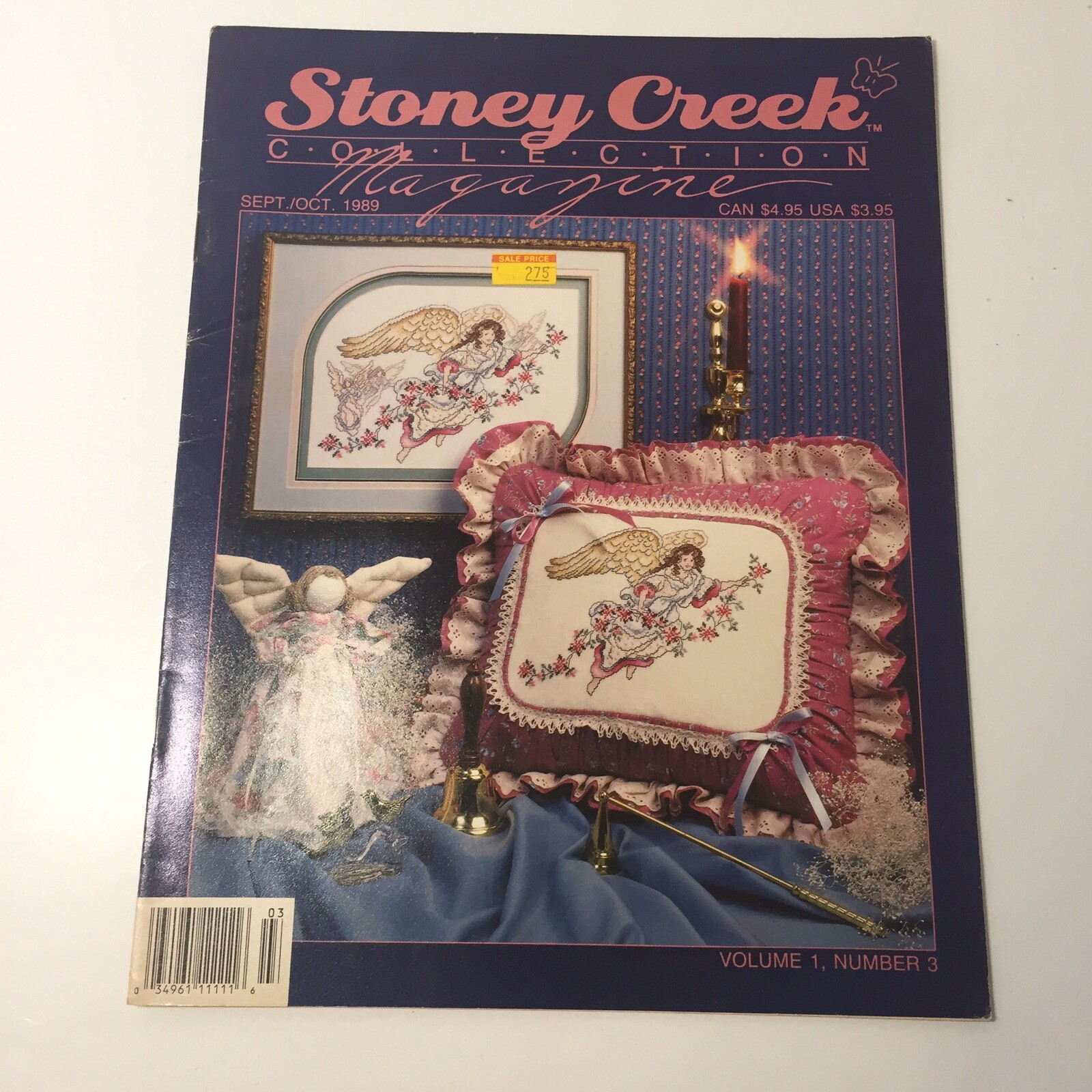 Stoney Creek Collection Cross Stitch Magazine Sept/Oct 1989 | eBay