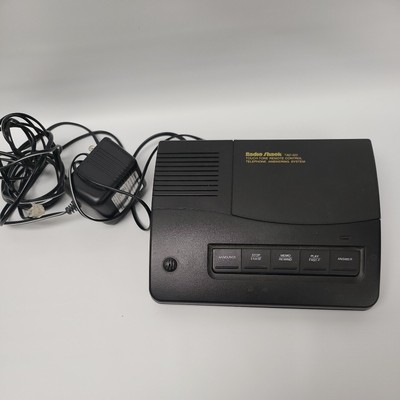 Radio Shack Touch-Tone Remote Control Telephone Answering System TAD ...