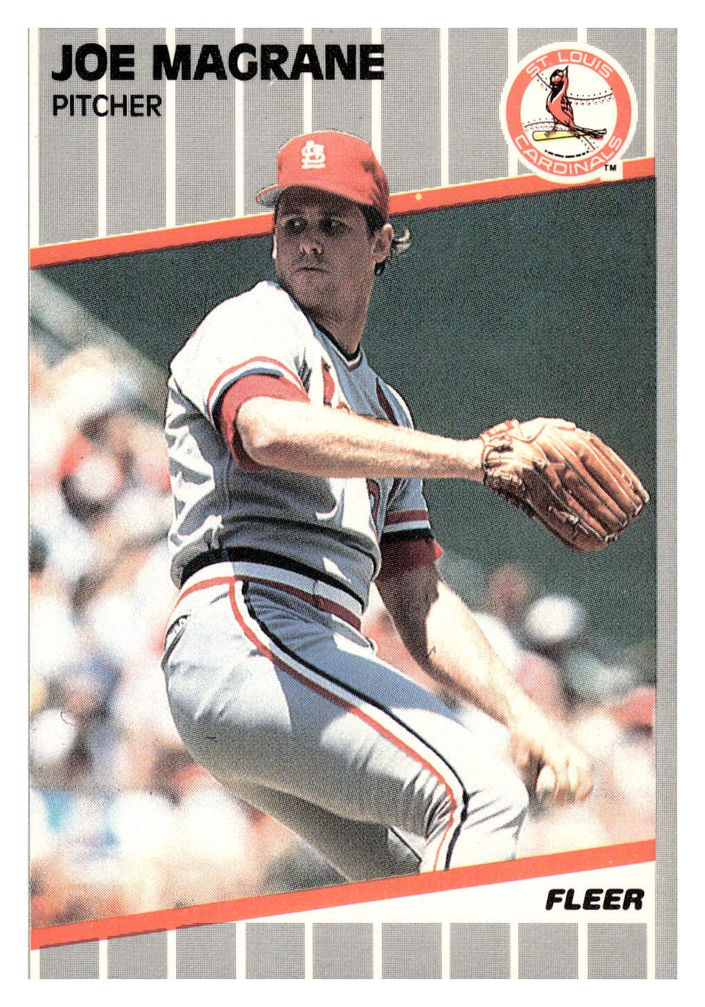 1989 Fleer 455 Joe Magrane St. Louis Cardinals UER | eBay