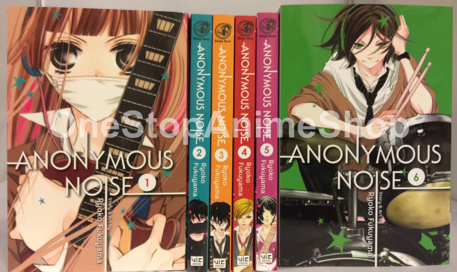 Anonymous Noise manga volume 1-18 new English paperback by Ryoko ...