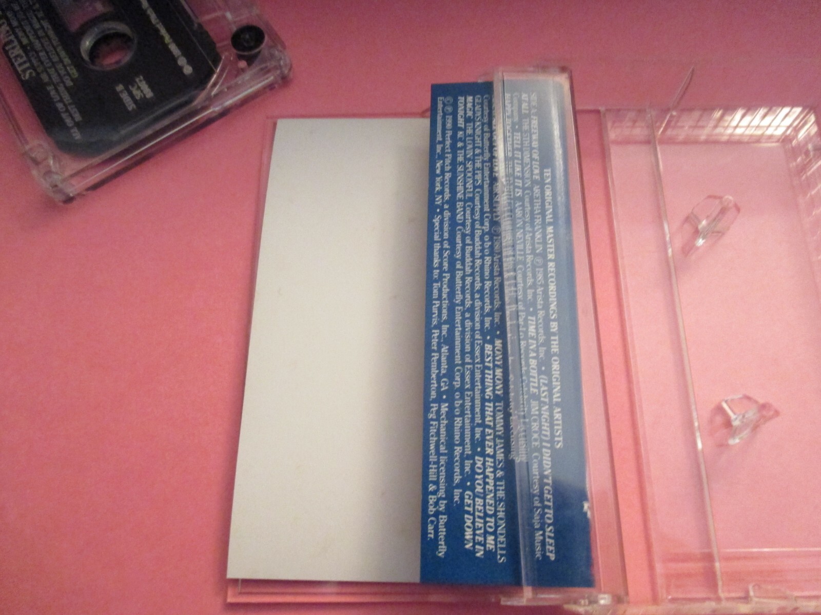 Sterling Rock 1965-90 Cassette, Case Liner Notes, Cassette in VG ...