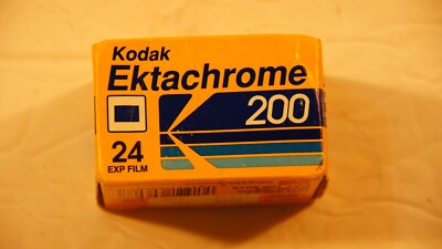 Kodak Ektachrome 200 35mm color slide reversal film ISO 200/24 ...