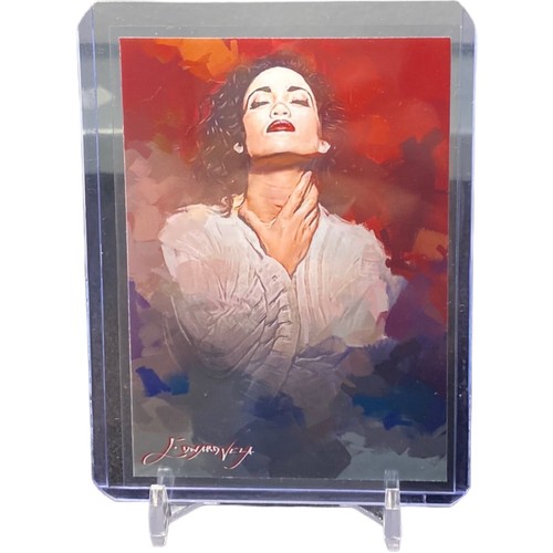 Jennifer Lopez Art Card #6 Limited 16/50 Auto Signed By Edward Vela W ...