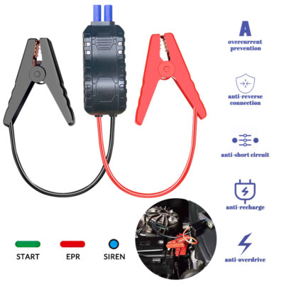 Jumper Cable EC5 Connector Alligator Clamp Booster Battery for Car Jump ...