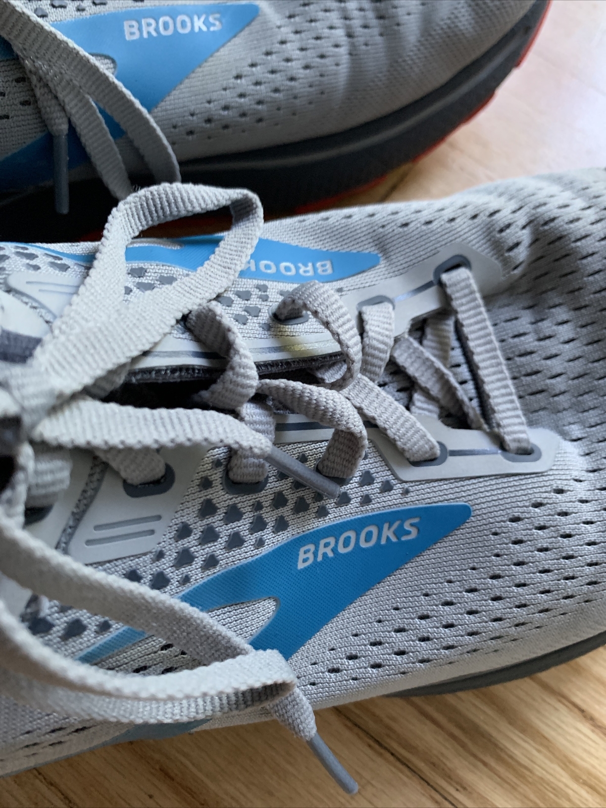 Size 14 - Brooks Ghost 14 Grey Blue Red for sale online | eBay