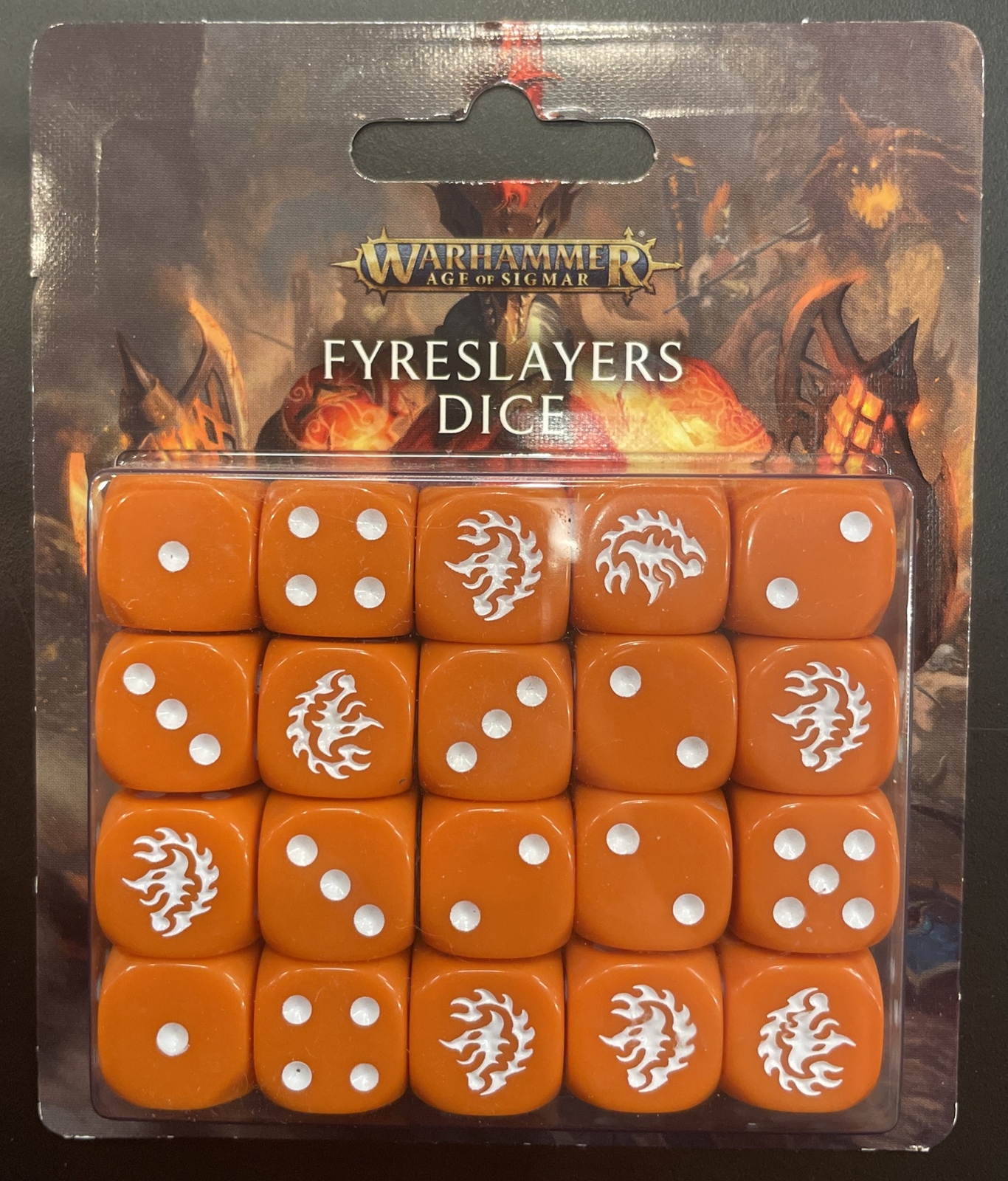 Fyreslayers Dice Set - Warhammer Age of Sigmar - Brand New! 84-50 | eBay