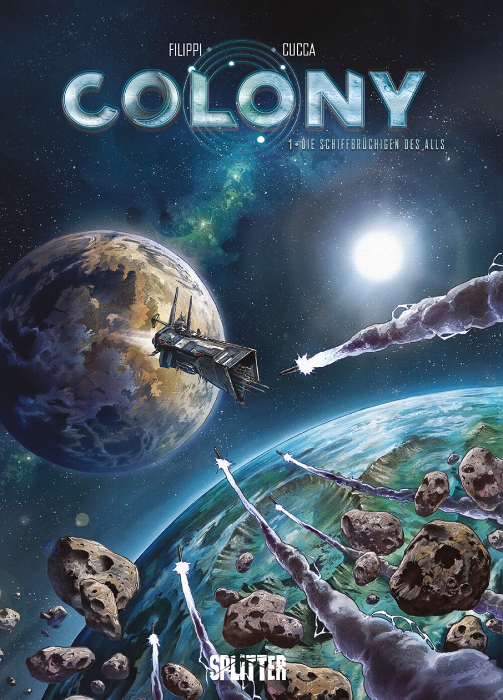 COLONY Band 1-4 Splitter Comics Album Neuware SCI-FI NEU TOP-SERIE | eBay