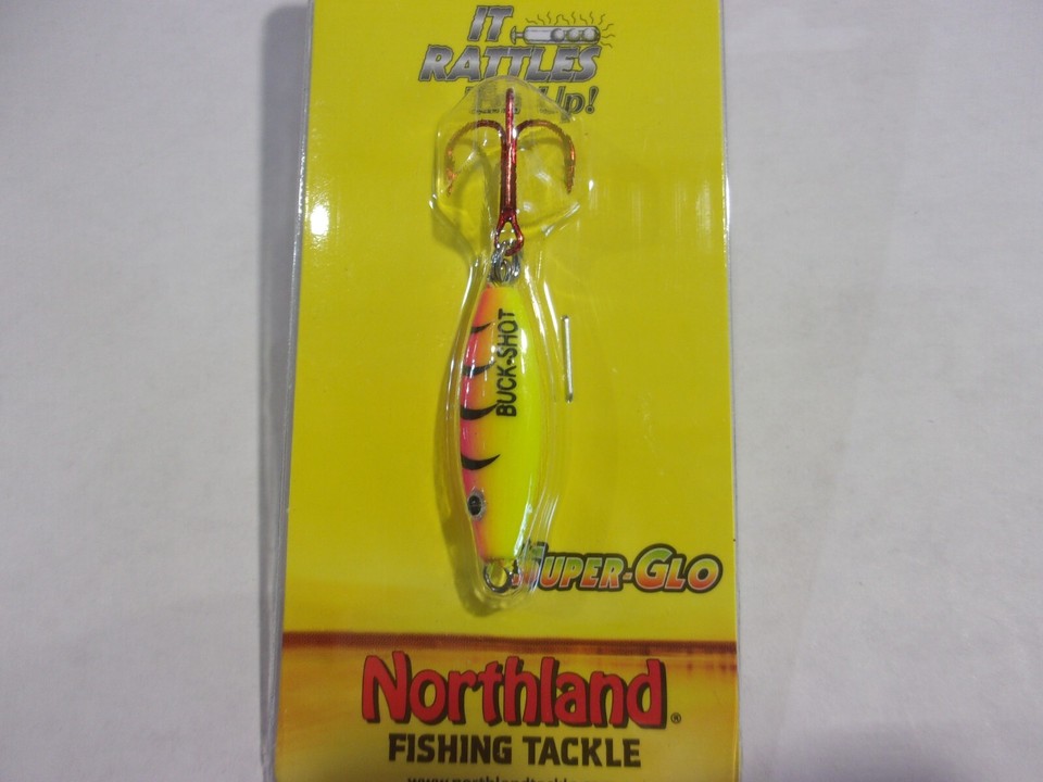 Northland Buck Shot Rattle Spoon 1/8 ounce choose your colors | eBay