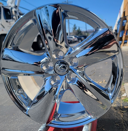 1- SINGLE CHROME 19" Wheels for LEXUS LS460 LS460L LS460HL LS600HL ...