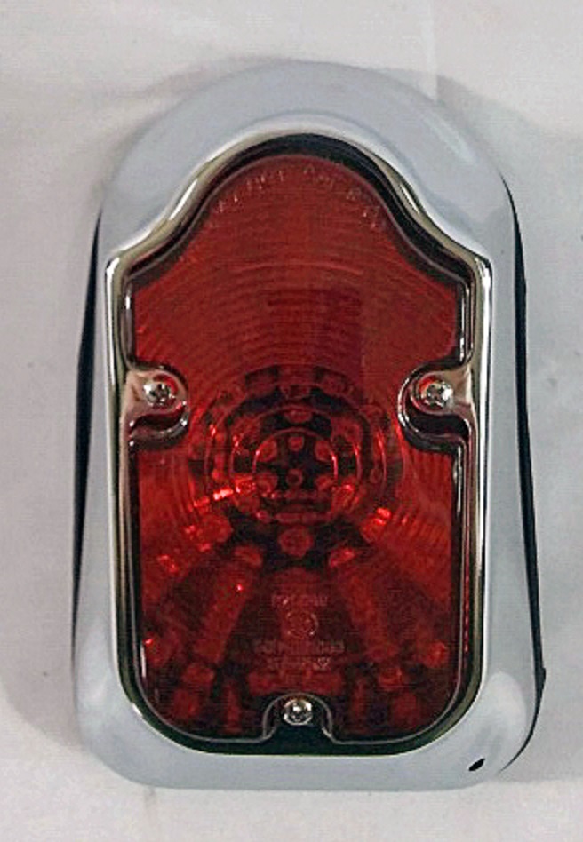 TOMBSTONE LED TAILLIGHT HARLEY SOFTAIL DYNA FXR FXRS TOURING SPORTSTER ...