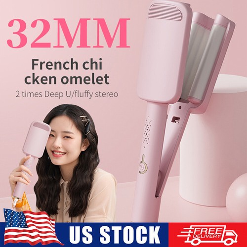Waver Curling Iron Hair Crimper, Ionic Deep Waver Hair Curler Tool ...