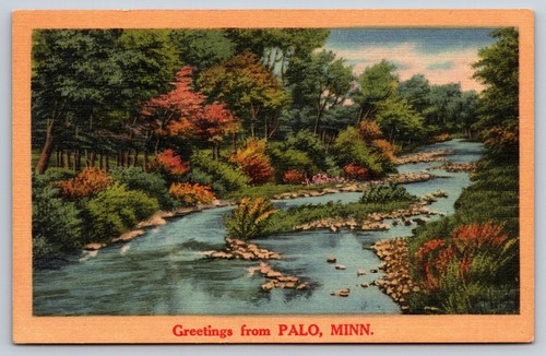 Greetings From Palo Minnesota MN Vintage Postcard | eBay