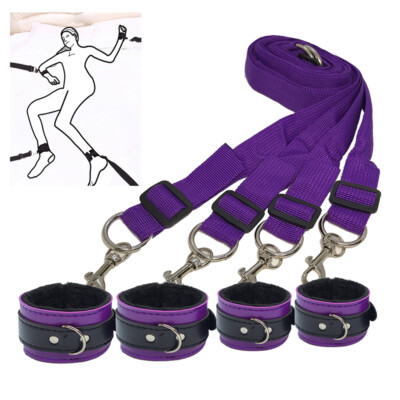 Cytherea Handcuffs Leg Bondage Strap Bend over Restraints Kit Couple ...