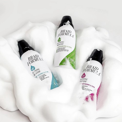 Ebin New York Braid Formula Setting Mousse - All Flavours | eBay UK