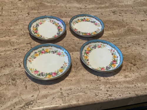 4 matching 4"x 4" bone china side dishes | eBay