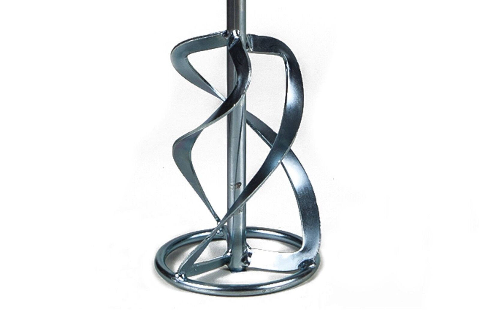 SDS mixing paddle mixer 120x600mm 3 Blade Mortar Plaster Galvanised ...