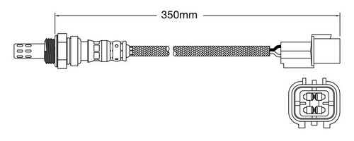 Post-Cat oxygen sensor for Holden Barina F16D3 4-Cyl 1.6 1/09-10/11 ...