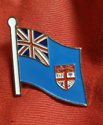 Fiji Flag Lapel Pin Tie Pin 1" | eBay