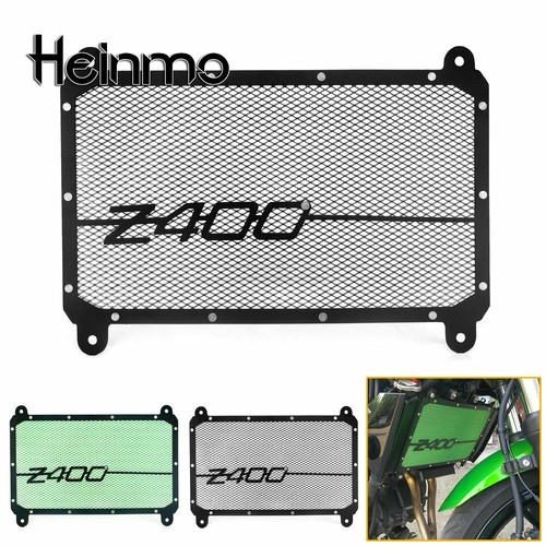 For 2018-2022 2023 KAWASAKI Z400 CNC Black Radiator Grille Guard Cover ...